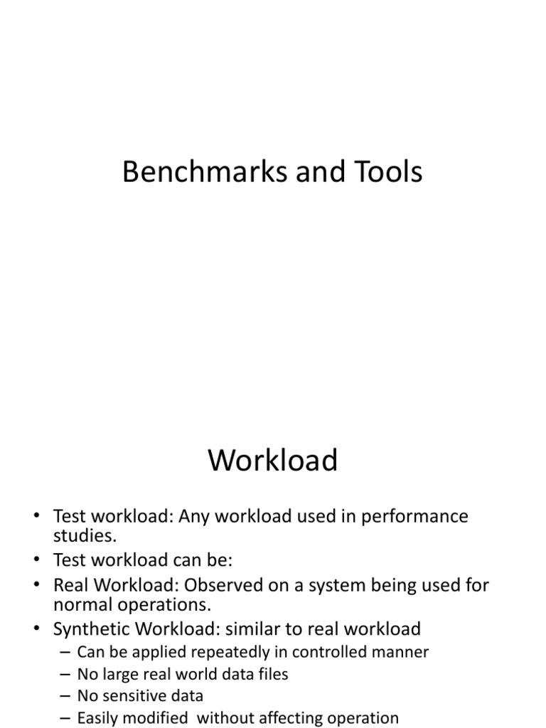 Computer System Benchmarking Guide | PDF | Benchmark (Computing) | Simulation