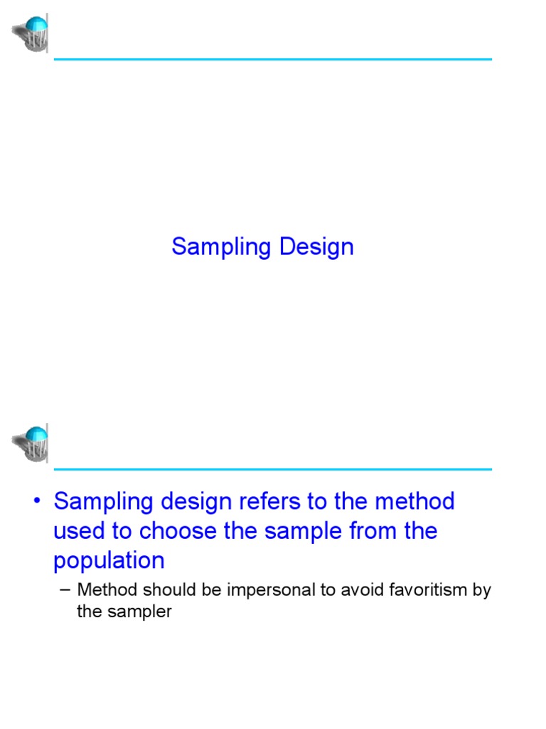 Sampling Fundamentals: A Guide to Best Practices in Design ...