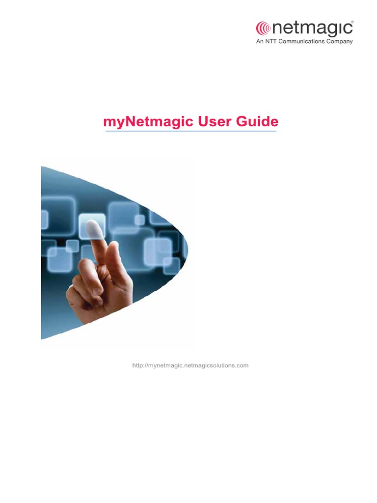 MyNetmagic User Guide | PDF | Percentile | Screenshot