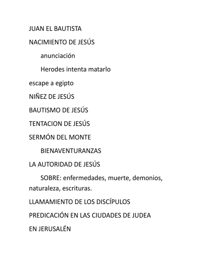 Estructura Evangelio Marcos | PDF | Evangelio de Marcos | Judios de la ...
