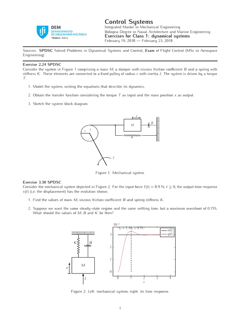Problems 01 | PDF | Torque | Mechanics