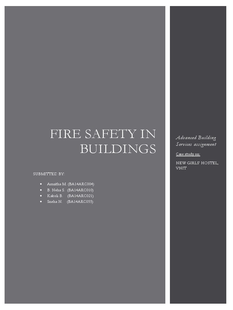 Fire Safety Case Study | PDF | Fire Safety | Fire Sprinkler System