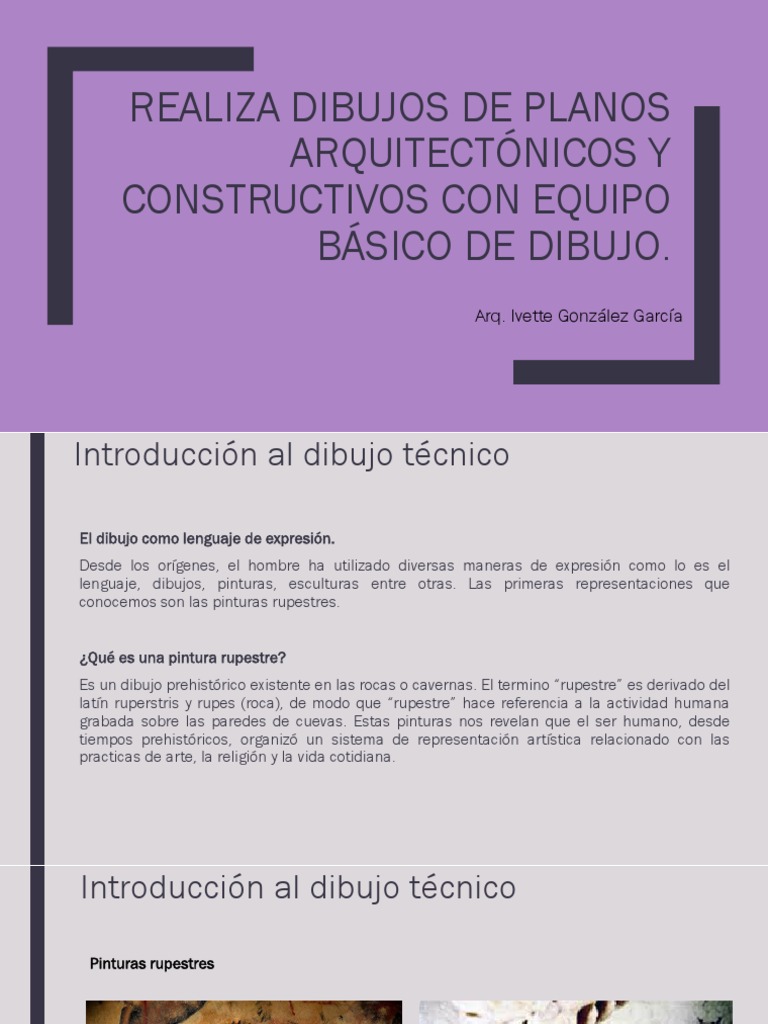 Introduccion Al Dibujo Tecnico-Arquitectonico | Descargar gratis PDF | Dibujo | Arte roquero