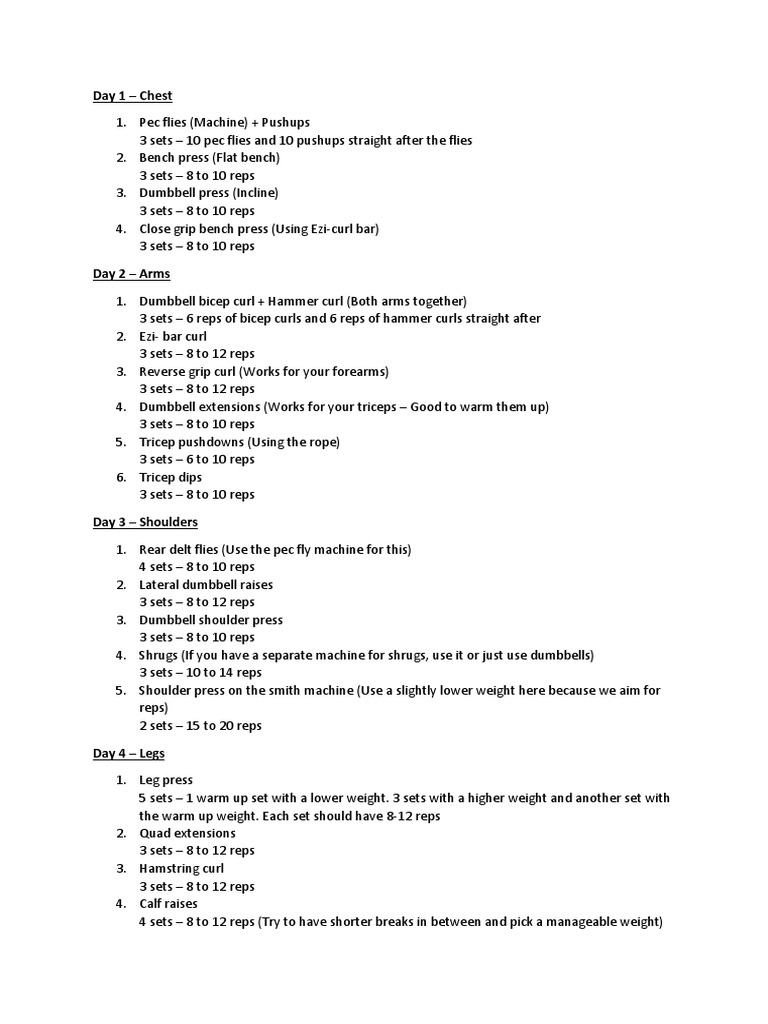 Kirk Franklin's Workout Routine Guide | PDF