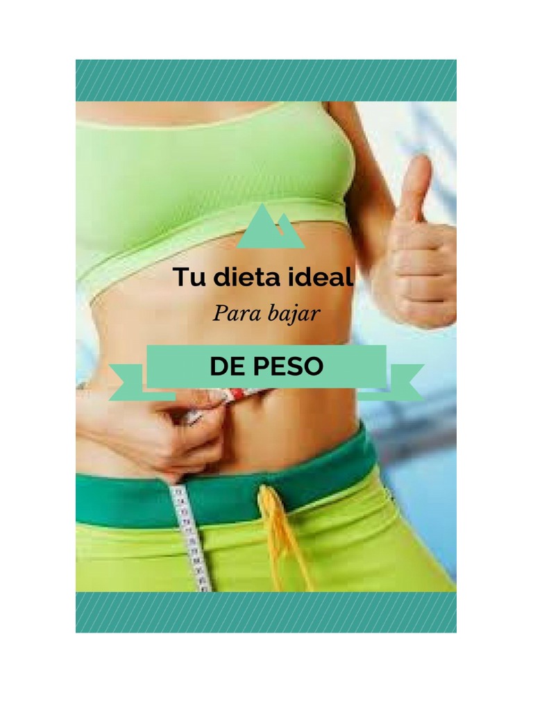Dieta para Bajar de Peso | PDF | Dieta | Alimentos