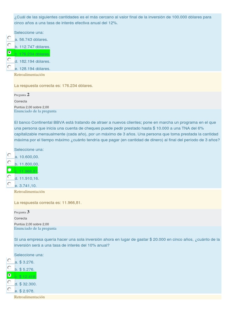 Pract2 - Mate Financiera | PDF | Interés | Euro