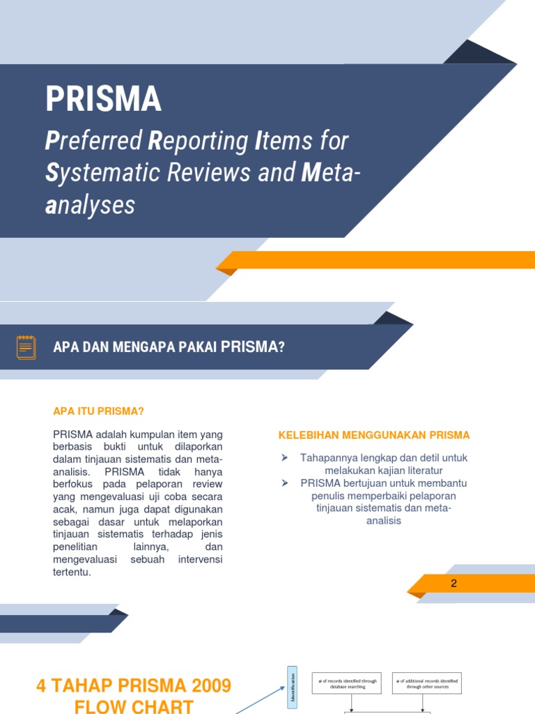 Panduan Lengkap Metode PRISMA | PDF