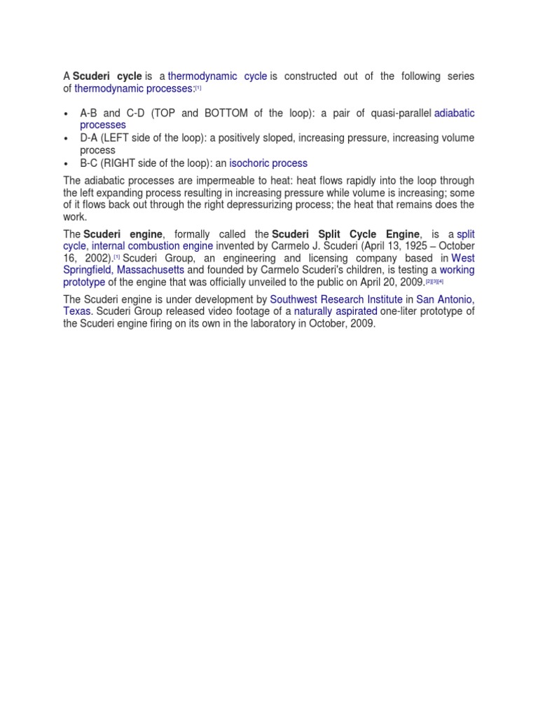 Thermodynamic Cycle Thermodynamic Processes Adiabatic Processes | PDF