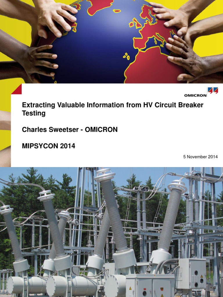 Omicron HVCirciutBreakerTesting | PDF | Inductor | Electrical Engineering