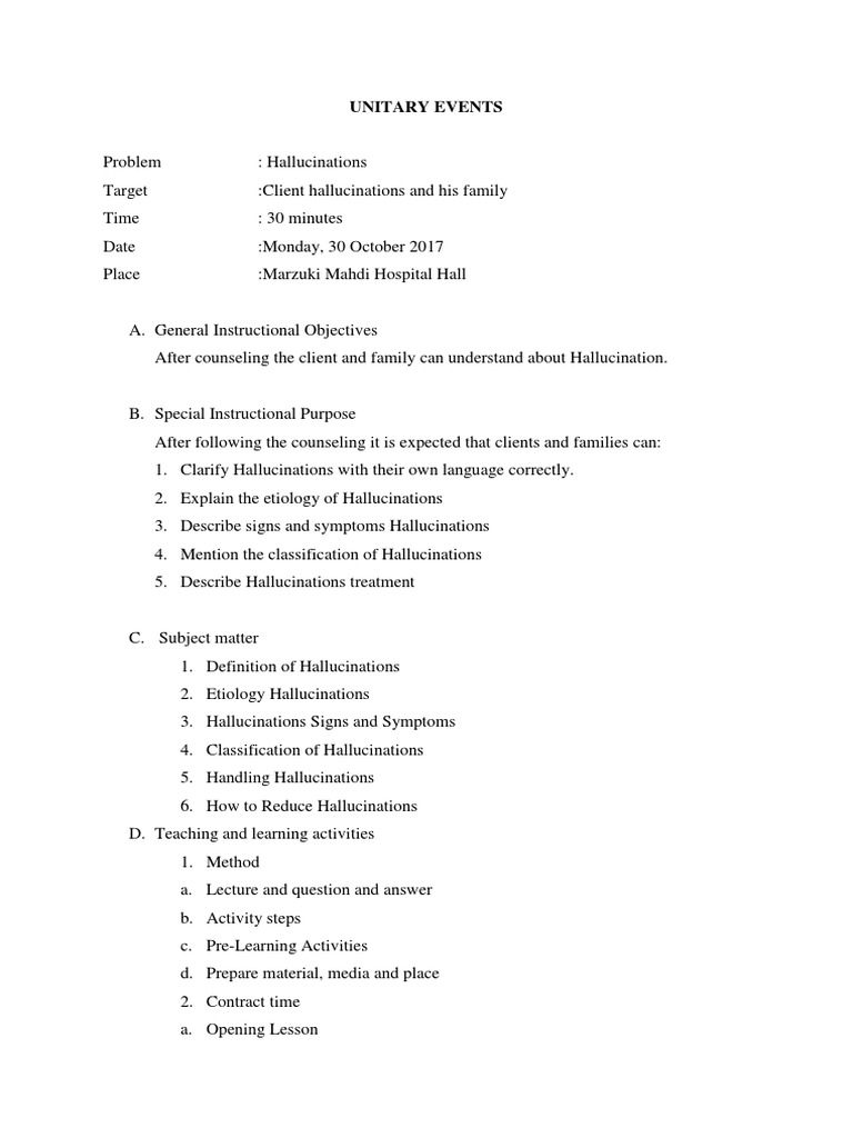 SAP Halu | PDF | Hallucination | Odor