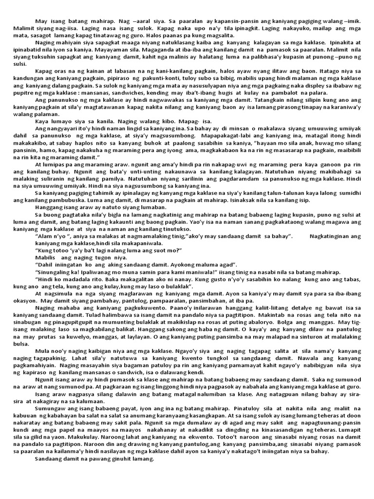 Sandaang Damit | PDF