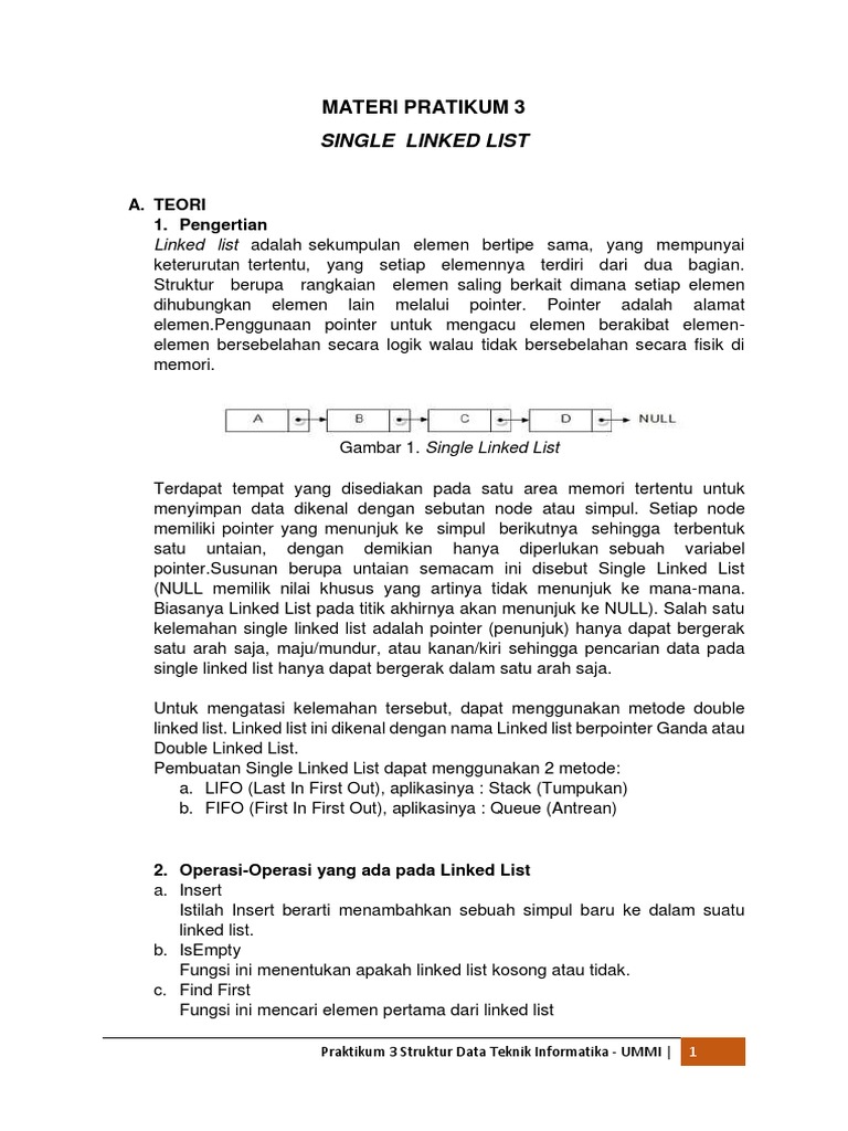 Modul Praktikum Struktur Data (Java) Ke-3 | PDF