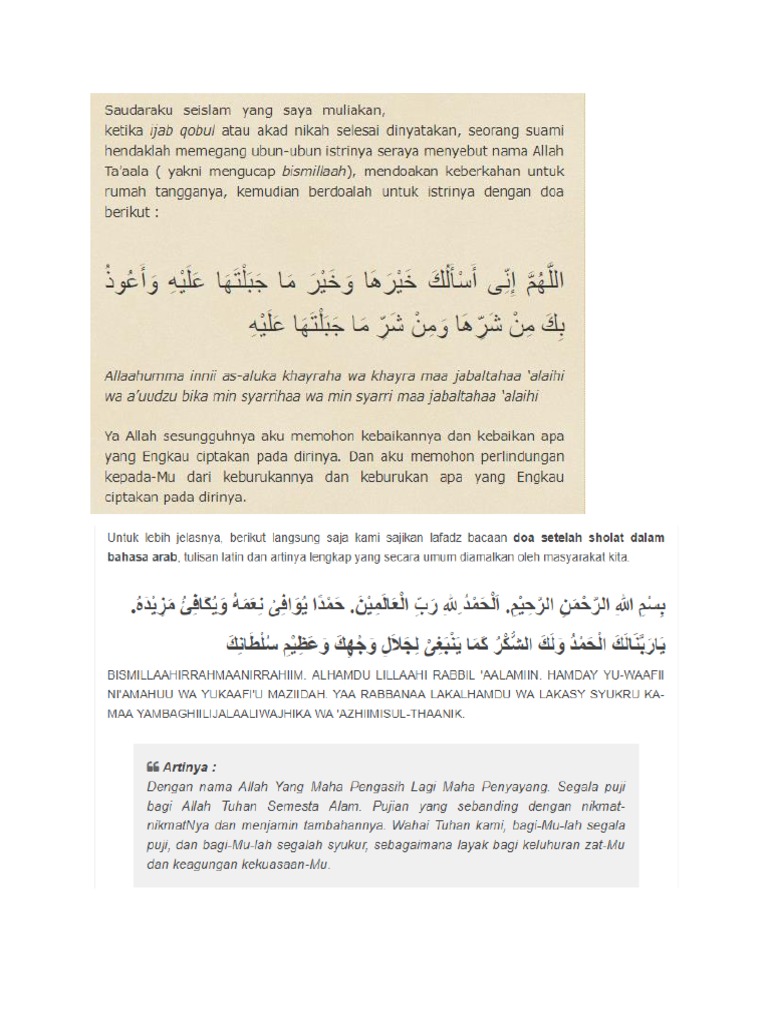 Kumpulan Doa | PDF