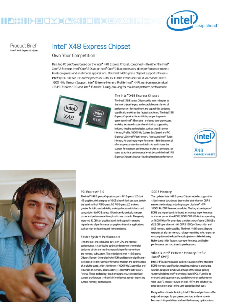 Intel X48 Express Chipset | PDF | Hard Disk Drive | Usb