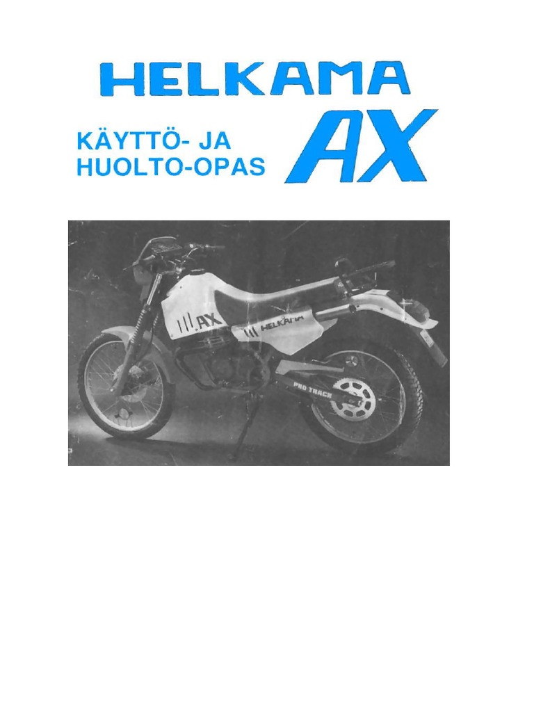 Helkama AX | PDF