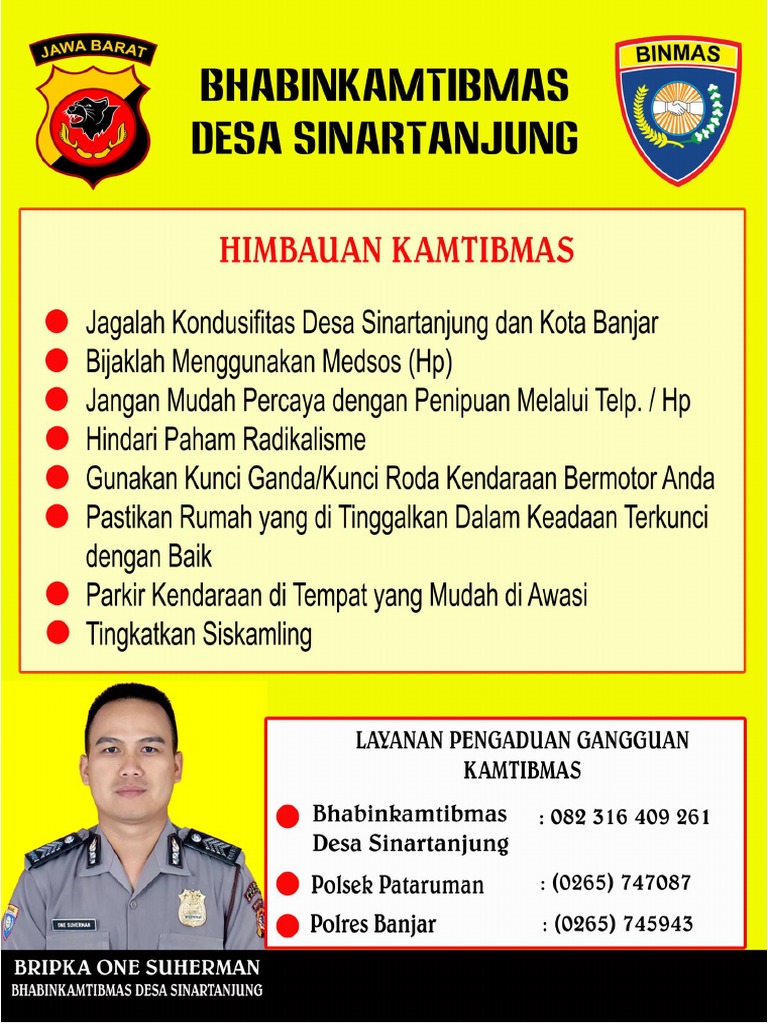 Himbauan Kamtibmas Pdf