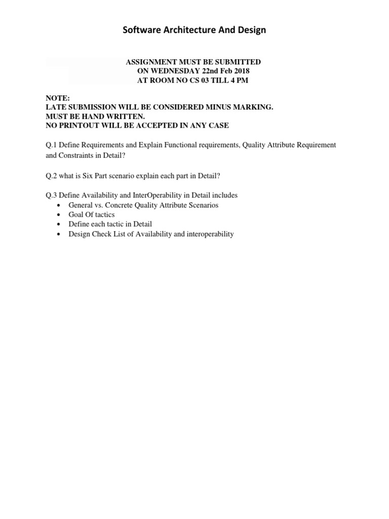 SDA First Assignment | PDF