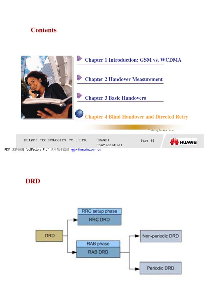 Blind Handover and Directed Retry Huawei | PDF | High Speed Packet Access | Radio Technology