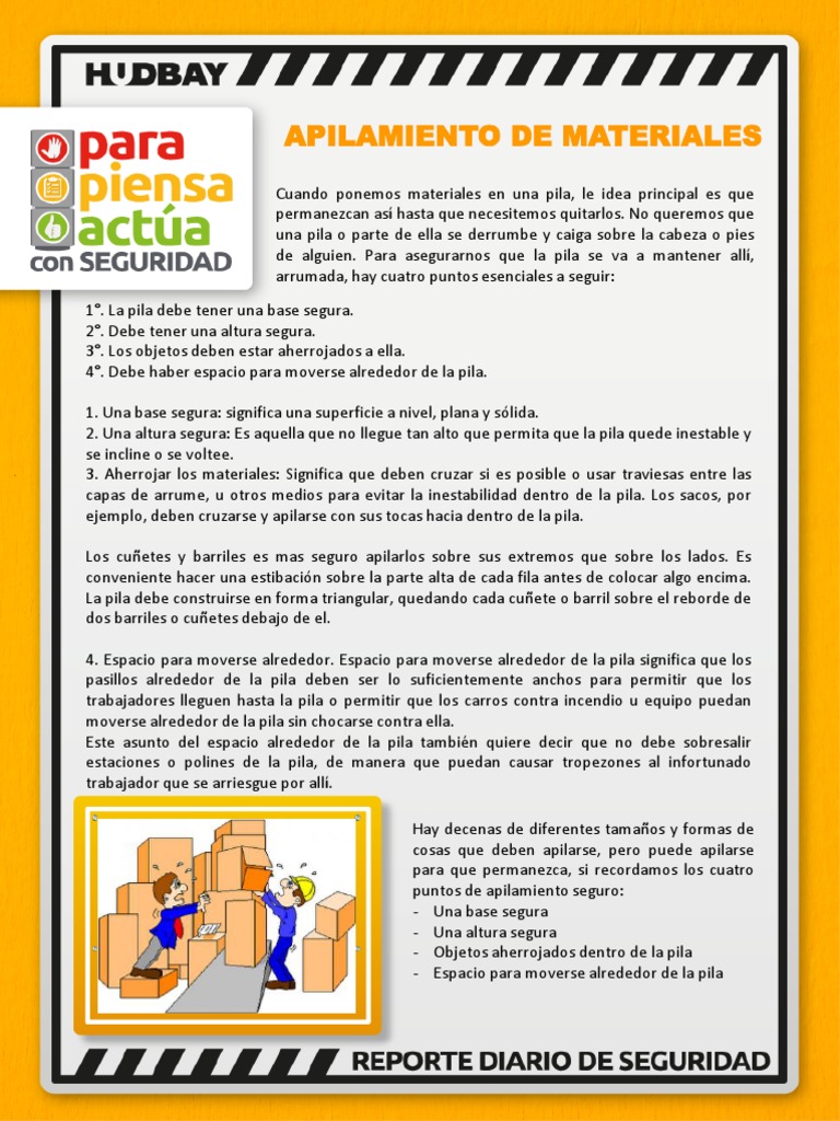 Apilamiento de Materiales | PDF | Ocio | Naturaleza