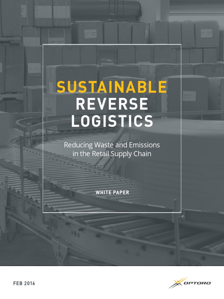 Sustainable Reverse Logistics | PDF | Fuel Efficiency | Inventory