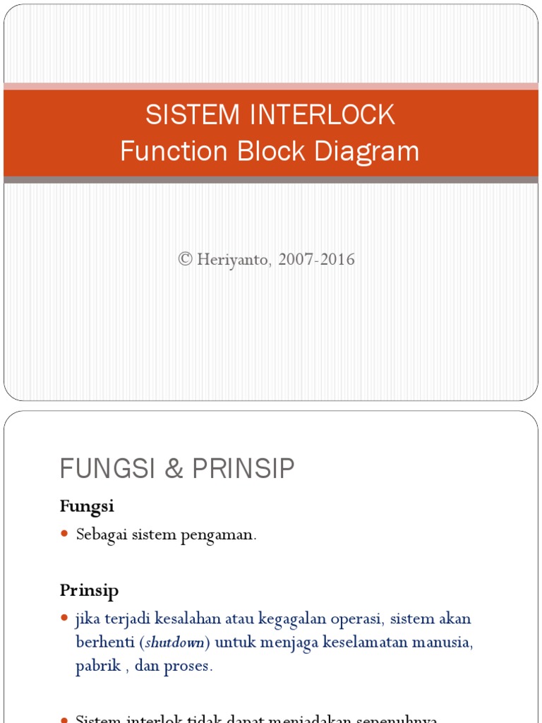 1-Sistem Interlock 1 FBD | PDF