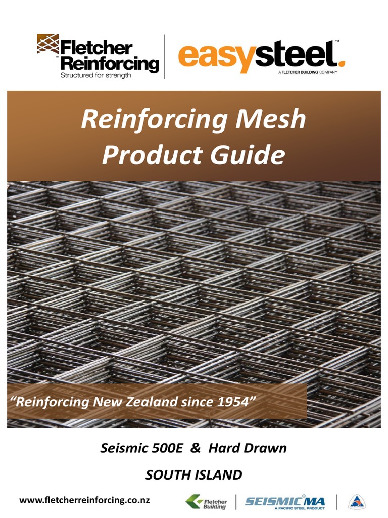 Mesh Product Guide South Island Jul16 | PDF | Strength Of Materials ...