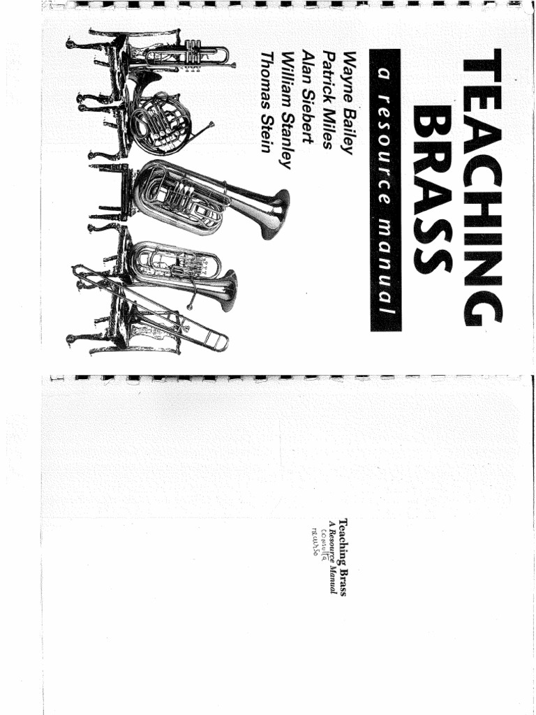 Teaching Brass | PDF