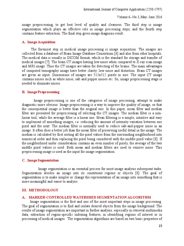 A. Image Acquisition: International Journal of Computer Application ...