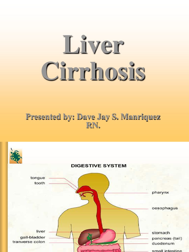 Pathophysiology On Liver Cirrhosis | PDF | Cirrhosis | Liver
