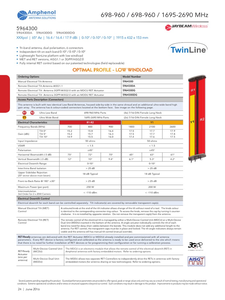 Technical Specifications and Installation Details for a Tri-Band Dual ...