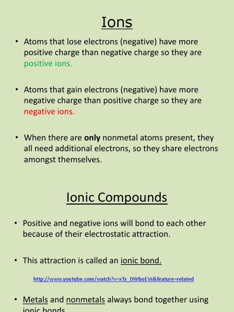 3b Ionic Compounds | Download Free PDF | Ionic Bonding | Ion
