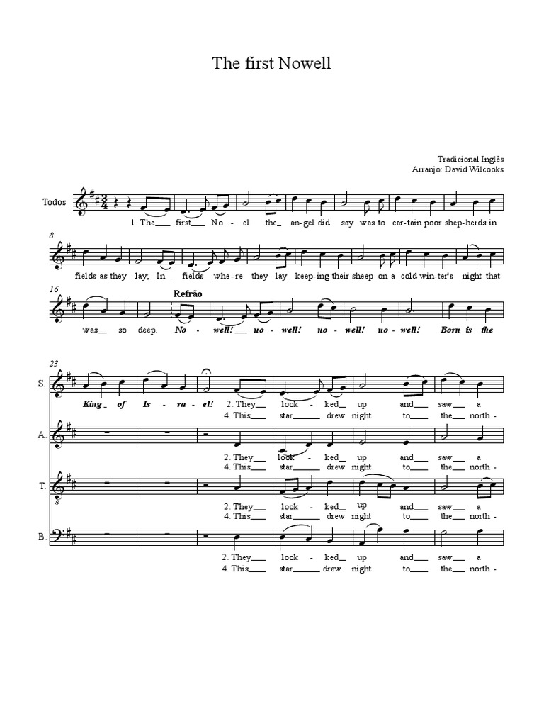 4 - The First Nowell | PDF