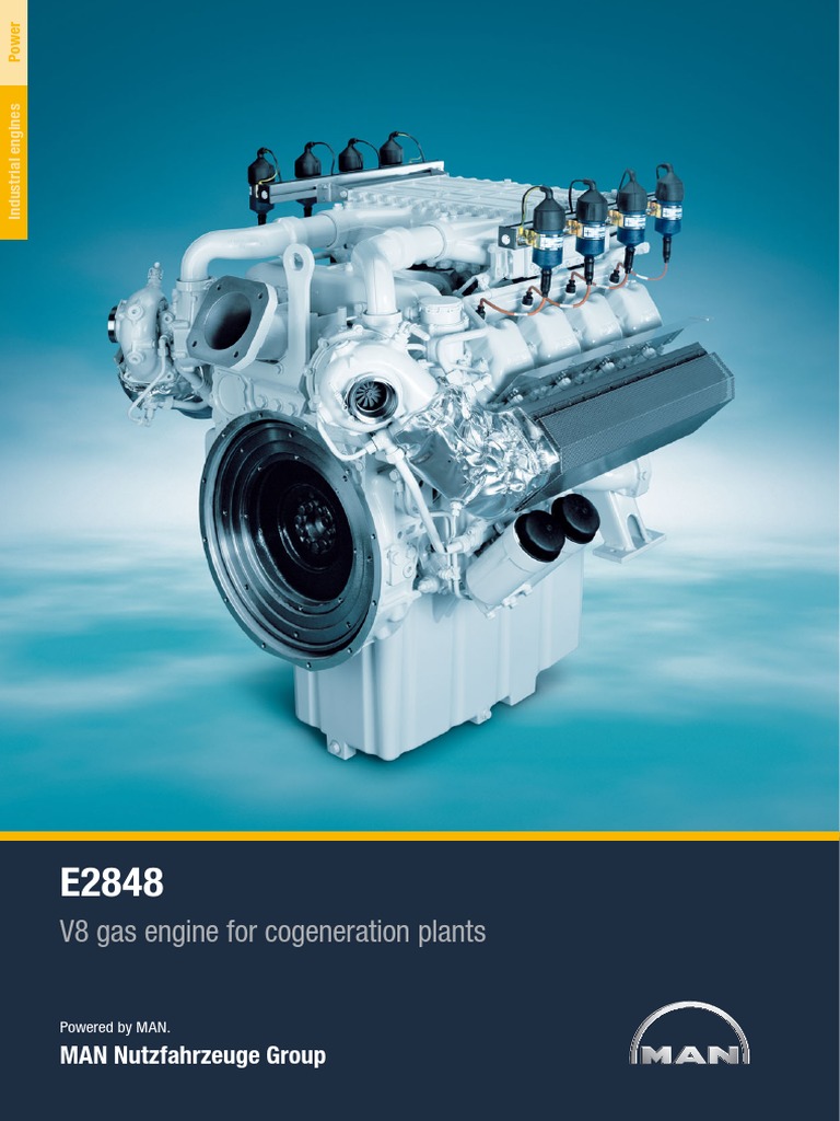 Highly Efficient and Reliable V8 Gas Engine for Cogeneration Plants ...