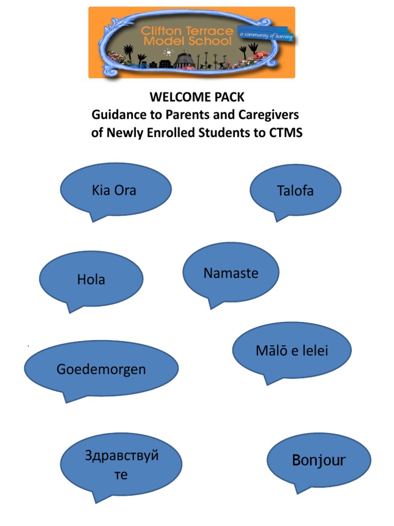 Welcome Pack Pdf Literacy Teachers
