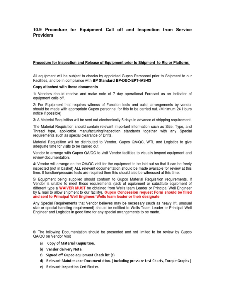 Pre Shipment Requirements | PDF | Logistics | Transport