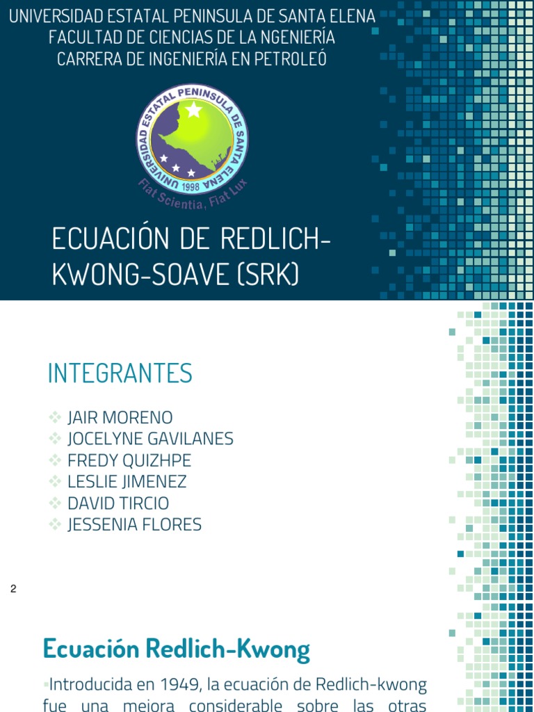Ecuación Soave-Redlich-Kwong (SRK) | PDF | Gases | Química Física
