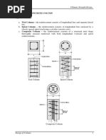 Tied and Spiral Columns | PDF | Column | Strength Of Materials