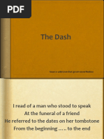 Dash Poem | PDF
