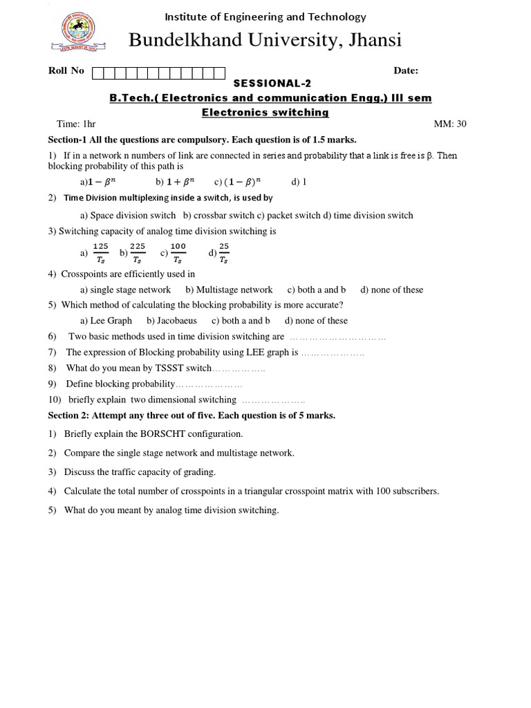 ES Sessional - 2 | PDF | Teaching Methods & Materials