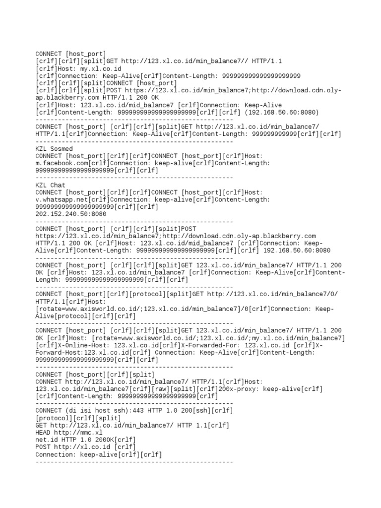 25 Script Payload All Operator | PDF | Hypertext Transfer Protocol | Computer Networking
