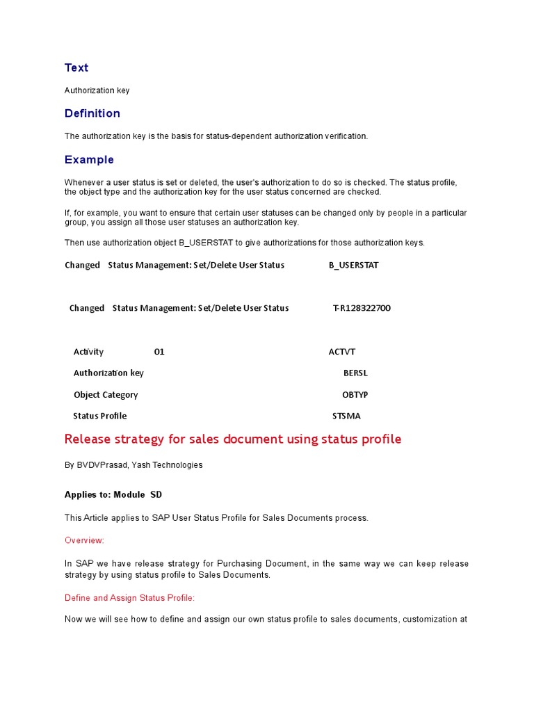 Release Strategy For Sales Document | PDF | Icon (Computing) | Computing