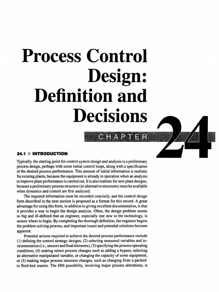 Marlin Ch24 | PDF | Control Theory | Flow Measurement