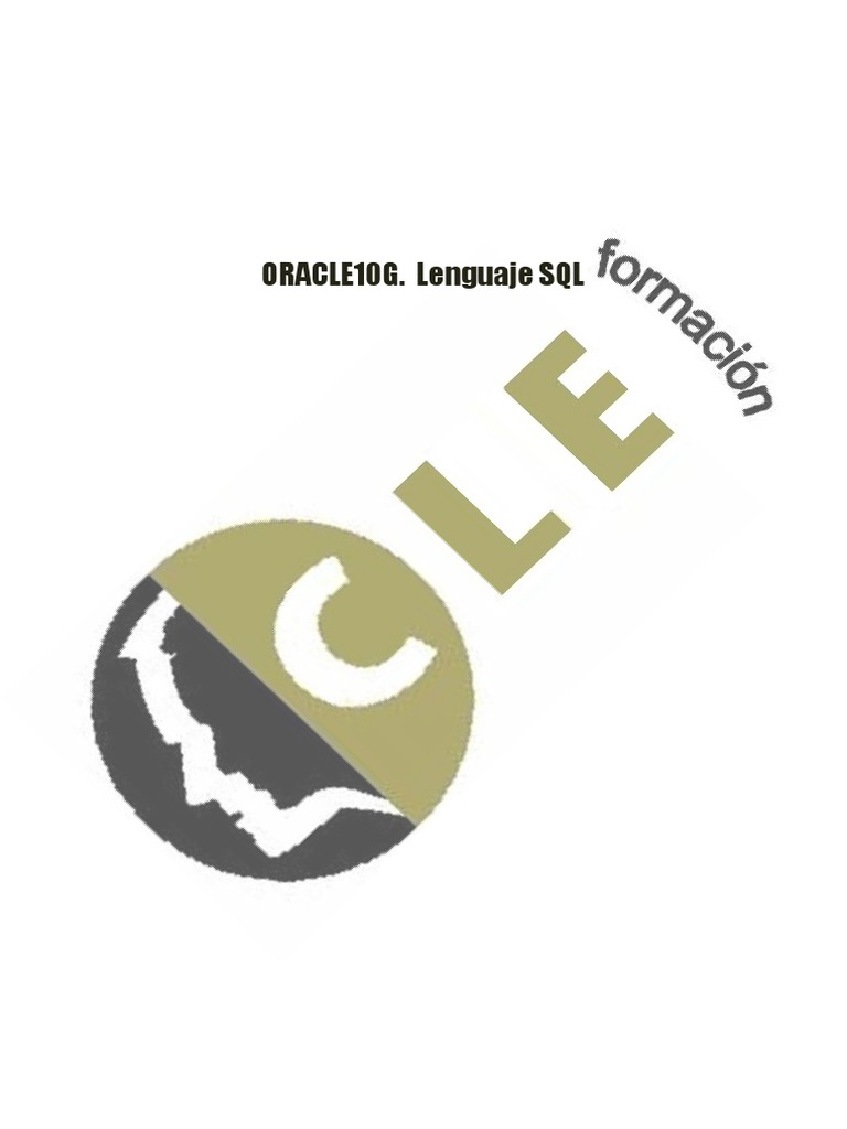 Sql-Oracle 10G | PDF | SQL | Bases de datos