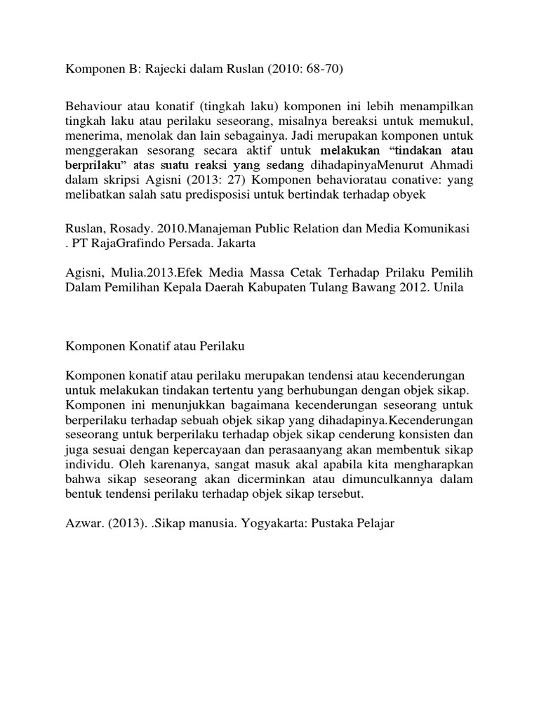 Konatif | PDF