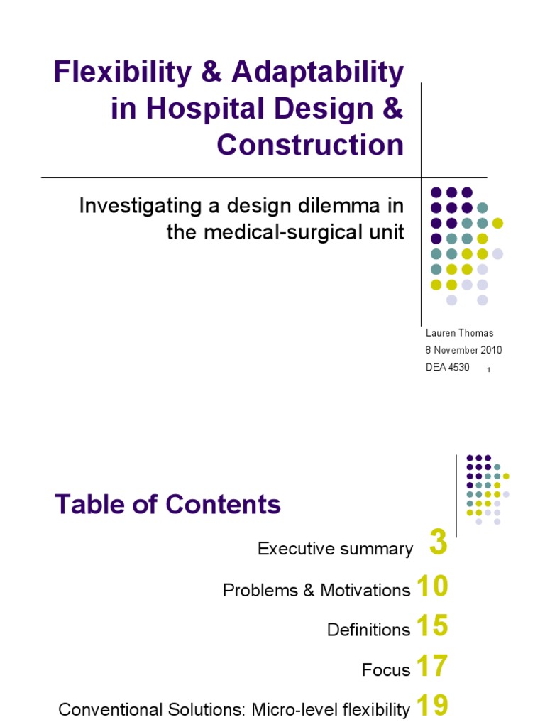 Flexibility Adaptability in Hospital Design Construction 1twhvzo | PDF ...