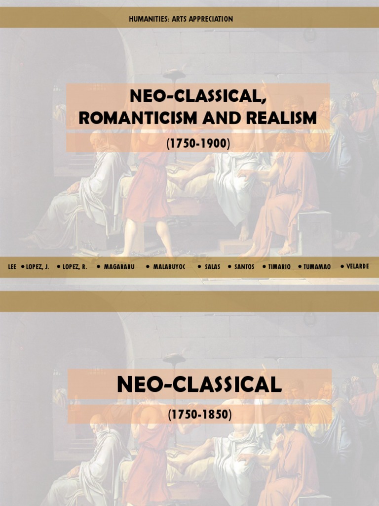 Humanities Report | PDF | Romanticism | Realism (Arts)