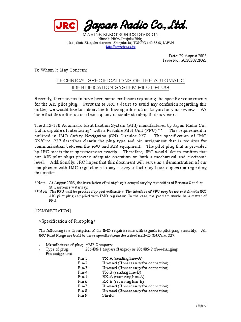 PilotPlug E | PDF | Electrical Connector | Specification (Technical ...