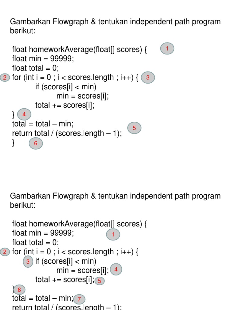 Latihan Flowgraph Pdf