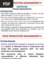 Kitchen Brigade Structure Guide | PDF | Chef | Gastronomy