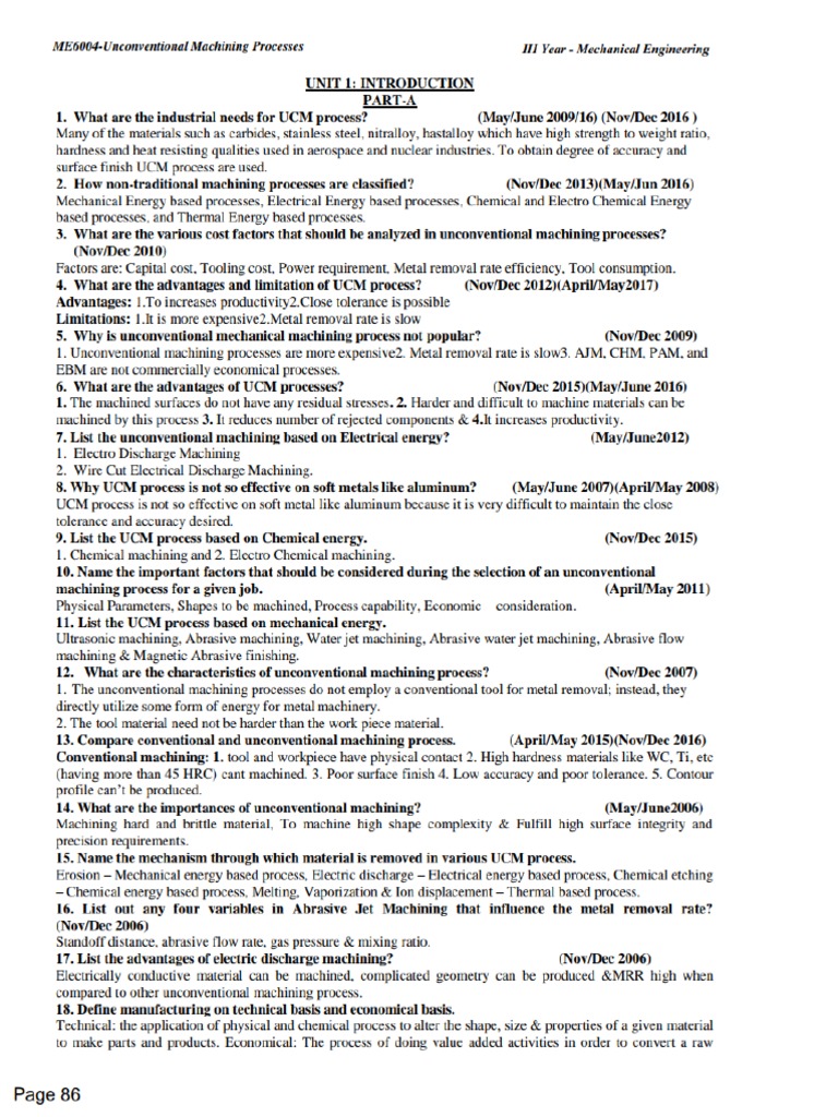 Ucmp 2marks &QB | PDF